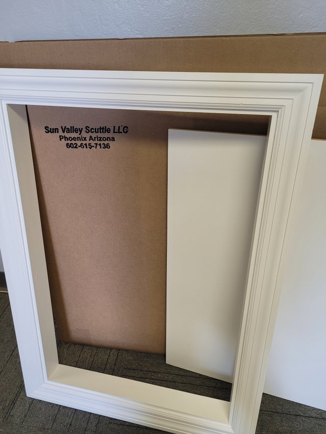 Attic Entry Scuttle Kit - Custom Size